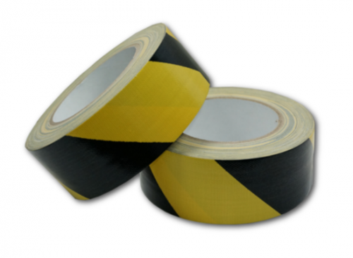 Hazard Tape Black / Yellow 48mm x 25m - Ultimate Solutions