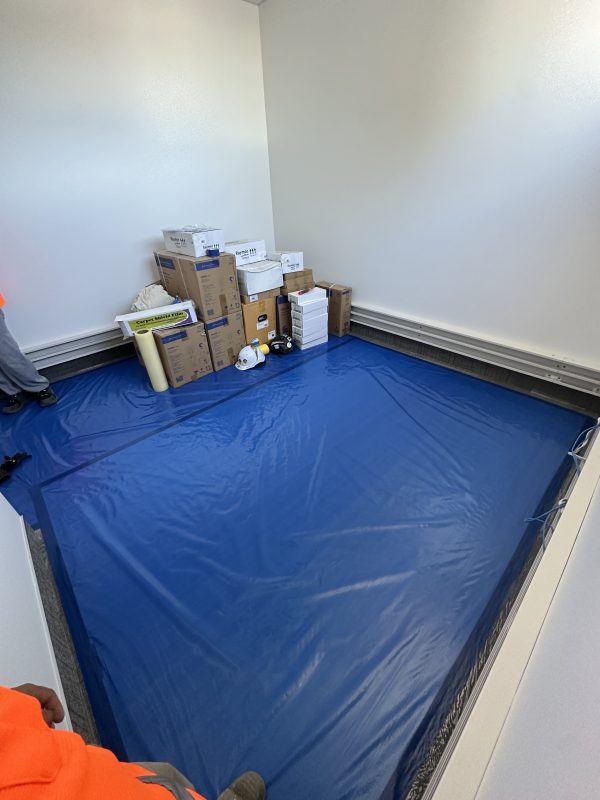 Polyweave Carpet Protection – Blue/White – Ultimate Solutions