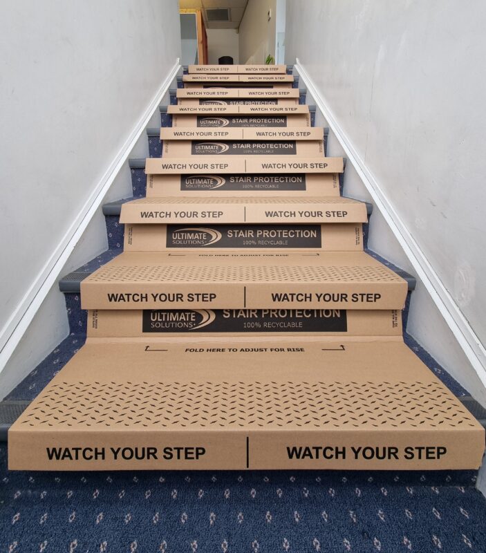 Cardboard Stair Protection – 10 Pack – Ultimate Solutions